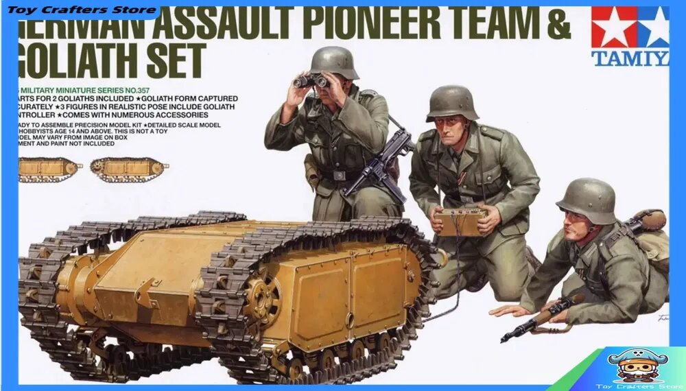 Tamiya 35357 1/35 Немецкий Бластеры и саперы Модель