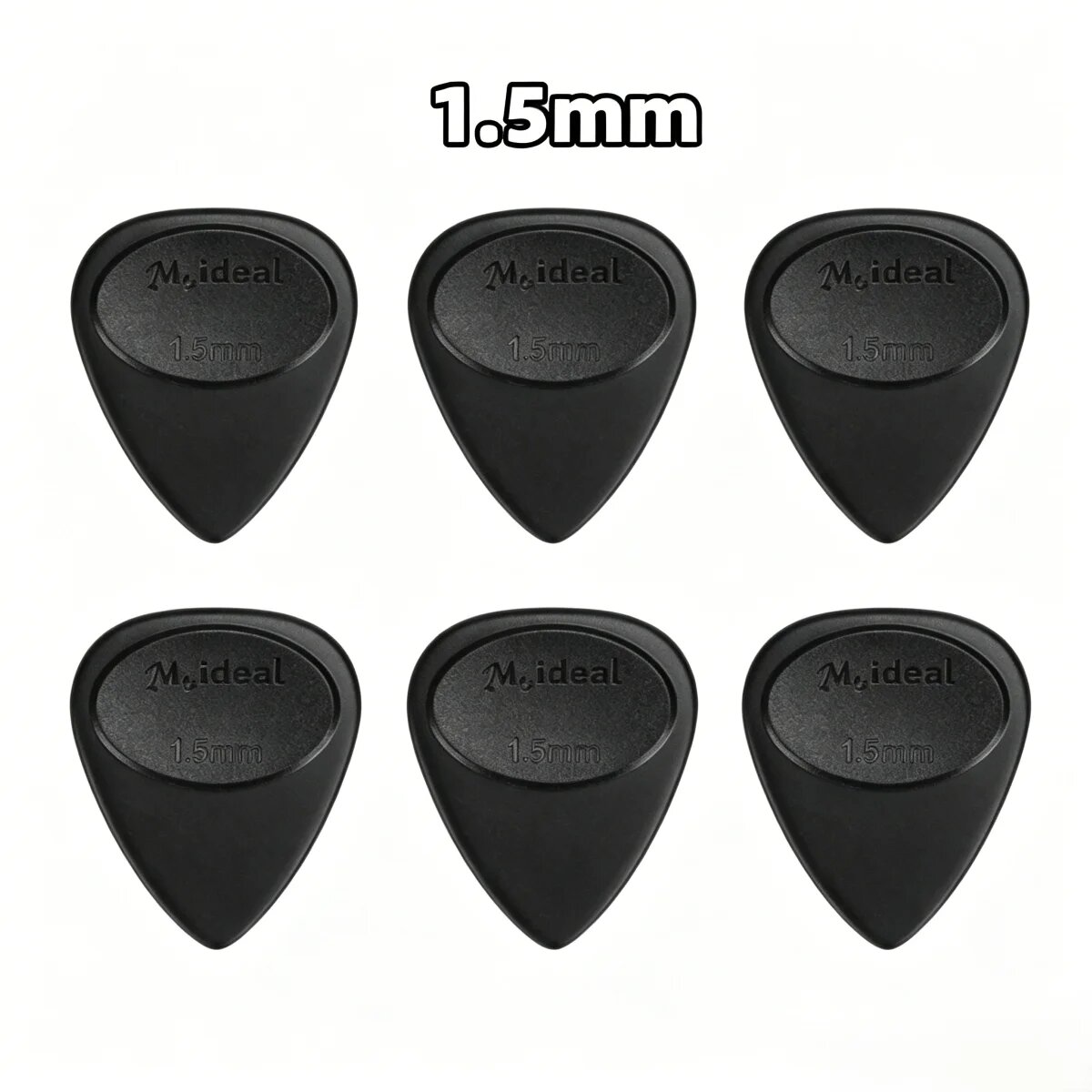 Медиаторы Miwayer для гитары 6 шт. 1.5mm 6pcs