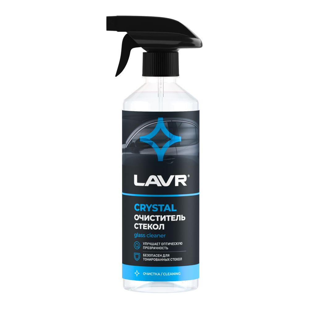 Очиститель стекол LAVR CRYSTAL (триггер) 500мл