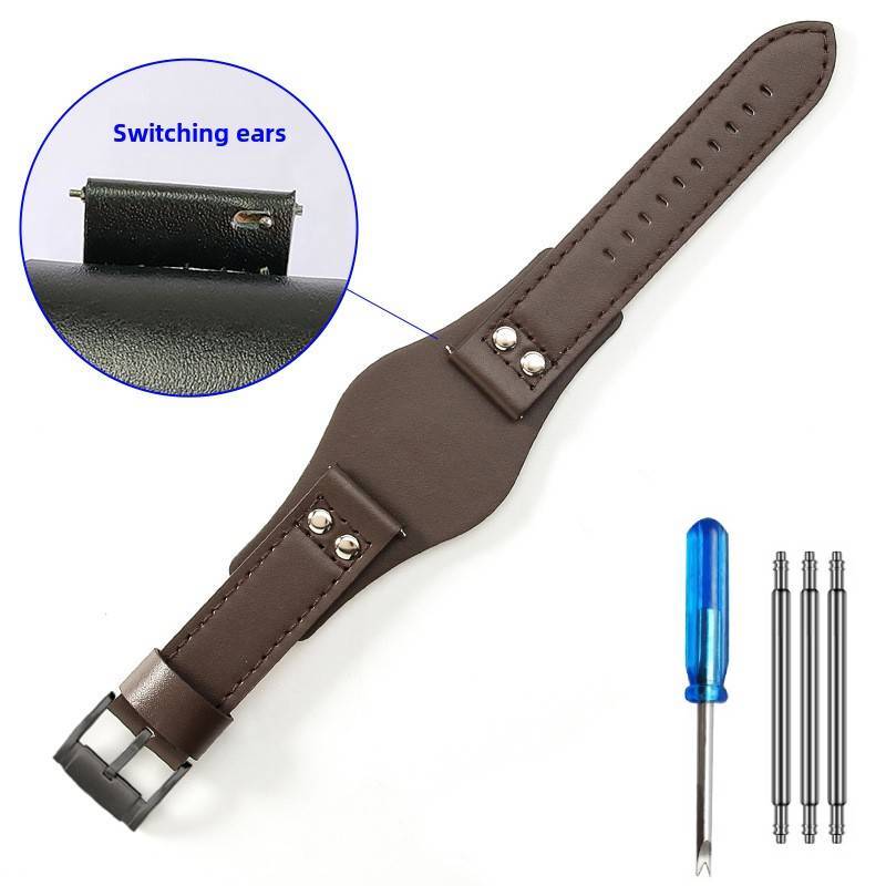 Ремешок для часов fossil ch3051 ch2564 ch2565 ch2891 из кожи с шириной 22 мм коричневый серый для мужчин