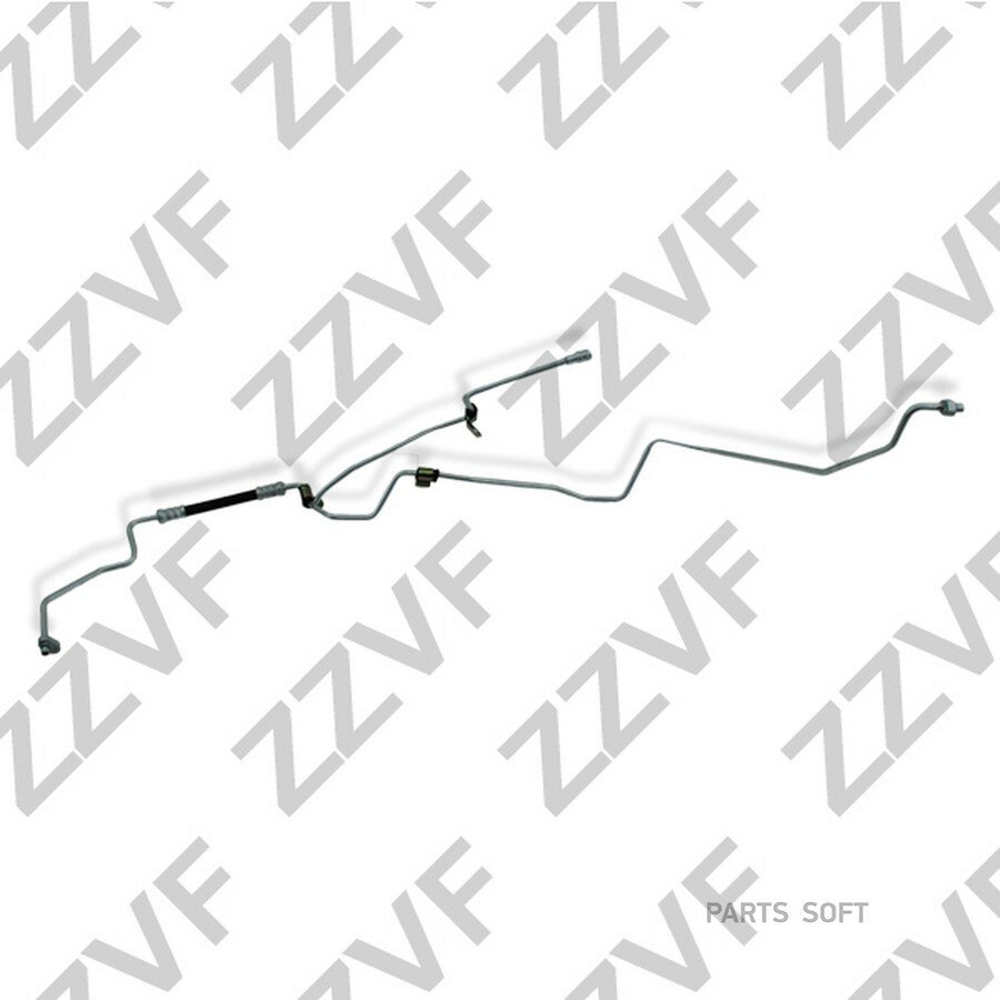 Трубка кондиционера RENAULT FLUENCE (10-…), MEGANE III (09-…) от официального дистрибьютора, ZZVF, артикул ZV41G