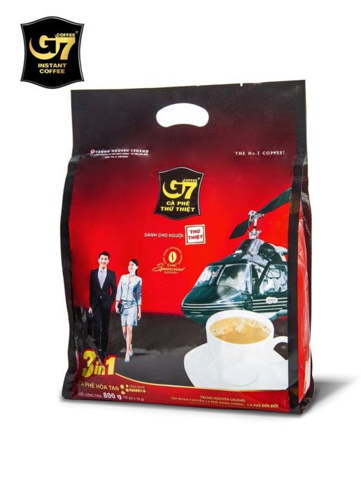 Кофе растворимый 3 в 1 вьетнамский Trung Nguyеn G7, 50 пак.