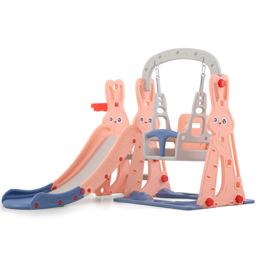 Горка + качели Perfetto sport "Зайчонок" PS-042-О оранжевый