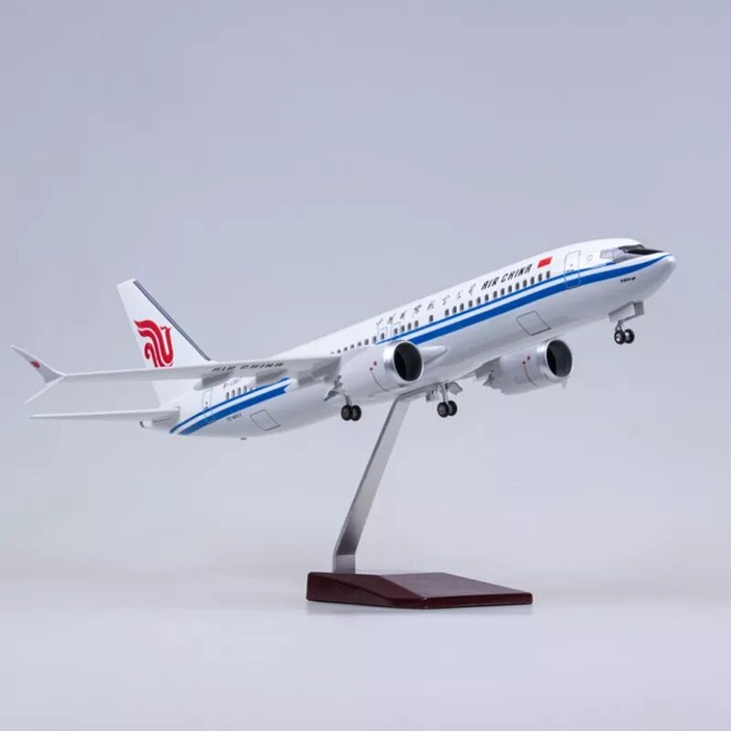 47-см B737 MAX8 Air China Масштаб 1:85 Китайская международная авиация Колесная модель самолета