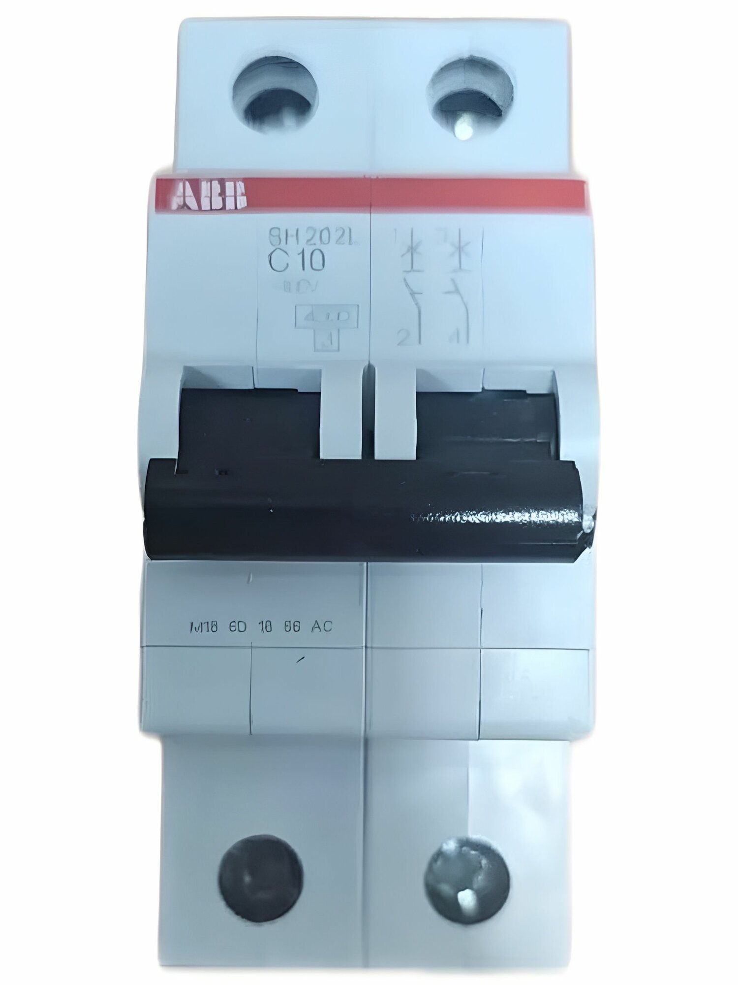 Автомат ABB SH202L C10 2P 2CDS242001R0104