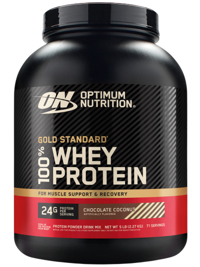 Сывороточный протеин Optimum Nutrition 100% Whey Gold Standard 2270 г, Кокосовый шоколад
