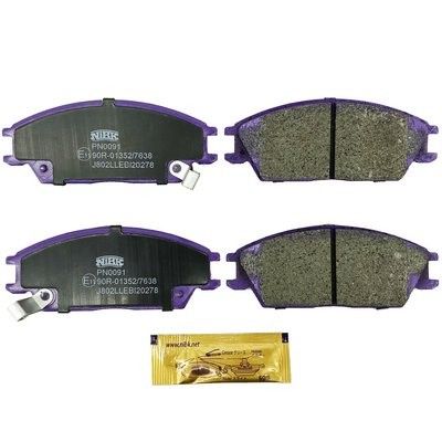 Колодки тормозные дисковые передние NIBK PN0091 для HYUNDAI