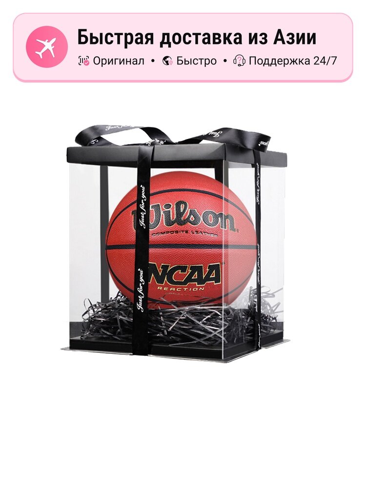 Баскетбольный мяч унисекс Wilson NCAA Collection 2014601 Pu Brick Red, Size 7