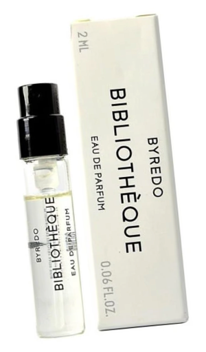 Парфюмерная вода Byredo Bibliotheque мини 2 / Пробник яркого аромата Байредо Библиотека / Сэмпл парфюма