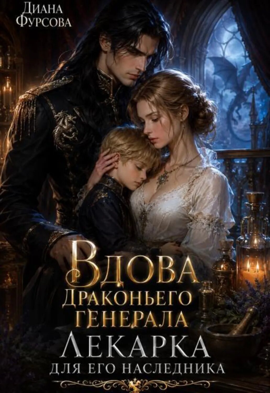 Вдова драконьего генерала. Лекарка для его наследника [Цифровая книга]