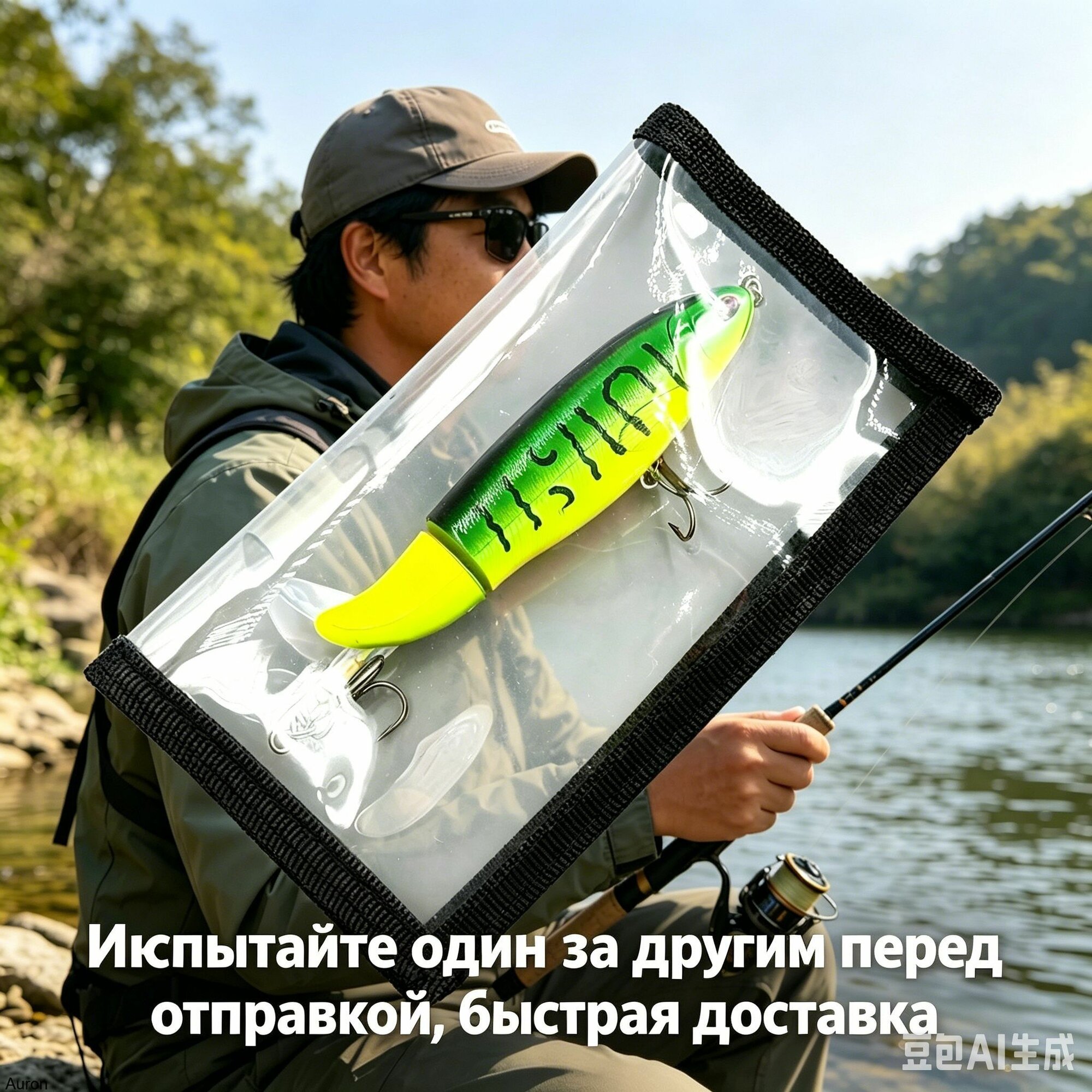 ПВХ-чехлы для приманок защита от царапин, для воблеров и джигов, набор для рыболова, черный цвет, компактный размер