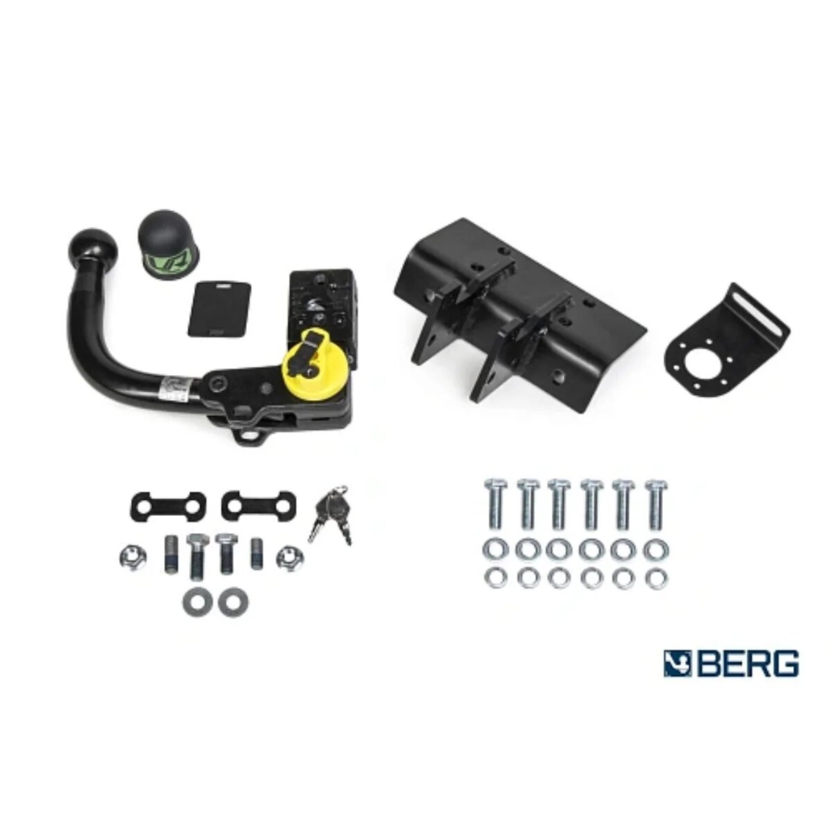 Фаркоп BERG Toyota Land Cruiser Prado 150 (2009-), тип VM, 2500/75 кг.