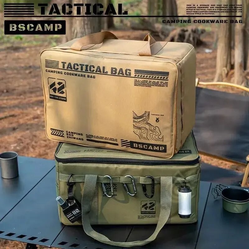 Сумка тактическая BSCAMP 42л, зеленая, для кемпинга, мужская — фото 1
