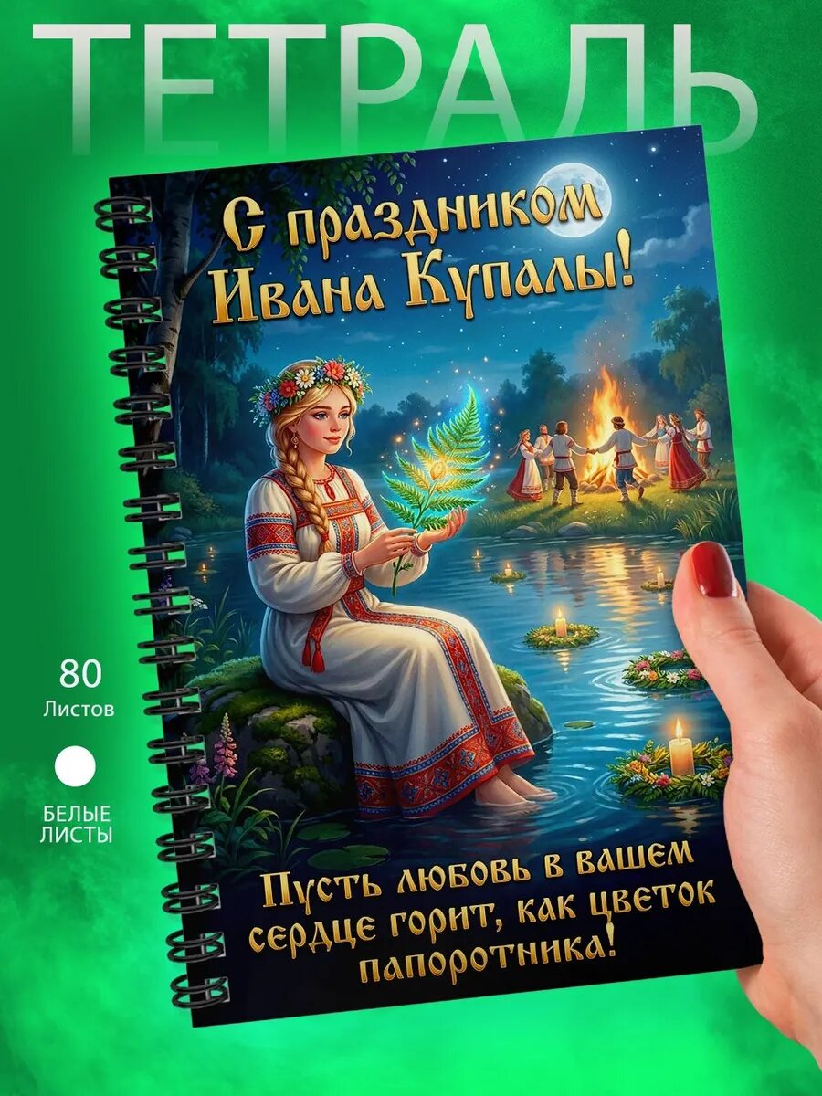 Тетрадь А5- Праздники - Иван Купала