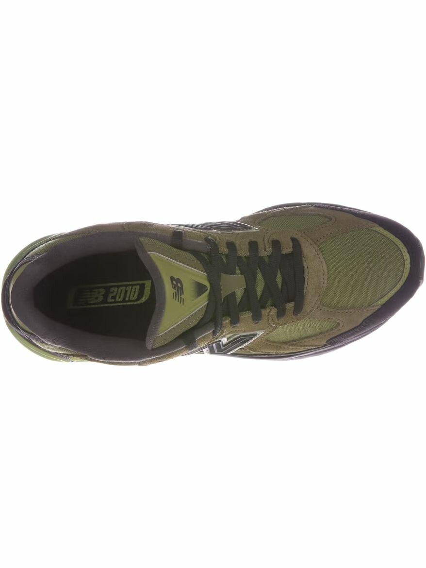 Кроссовки New Balance 2010, полнота F (EU)/ на среднюю стопу, размер 9.5, зеленый — фото 1