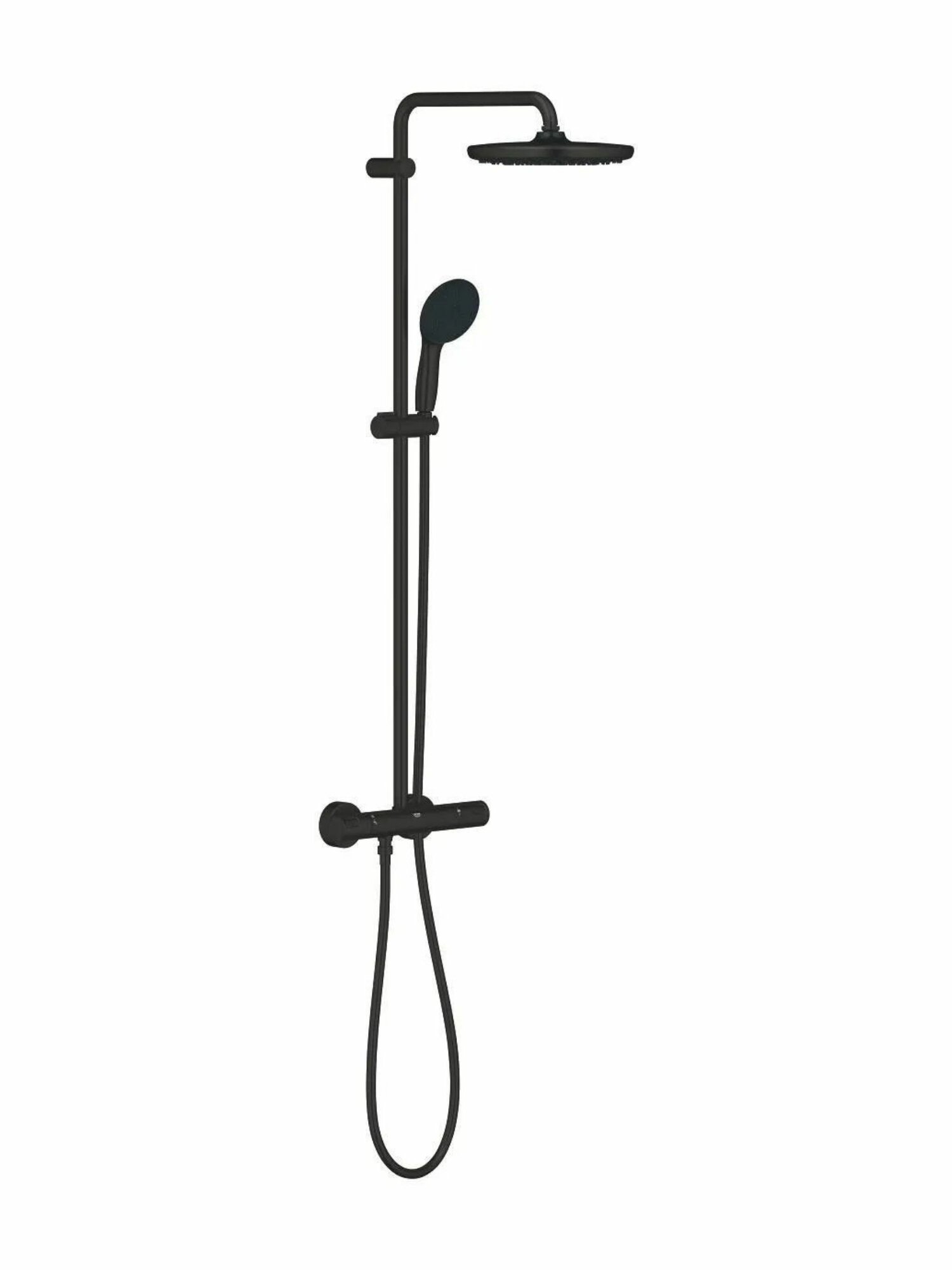 Душевой комплект Grohe Vitalio Start 266772431, черный, латунь