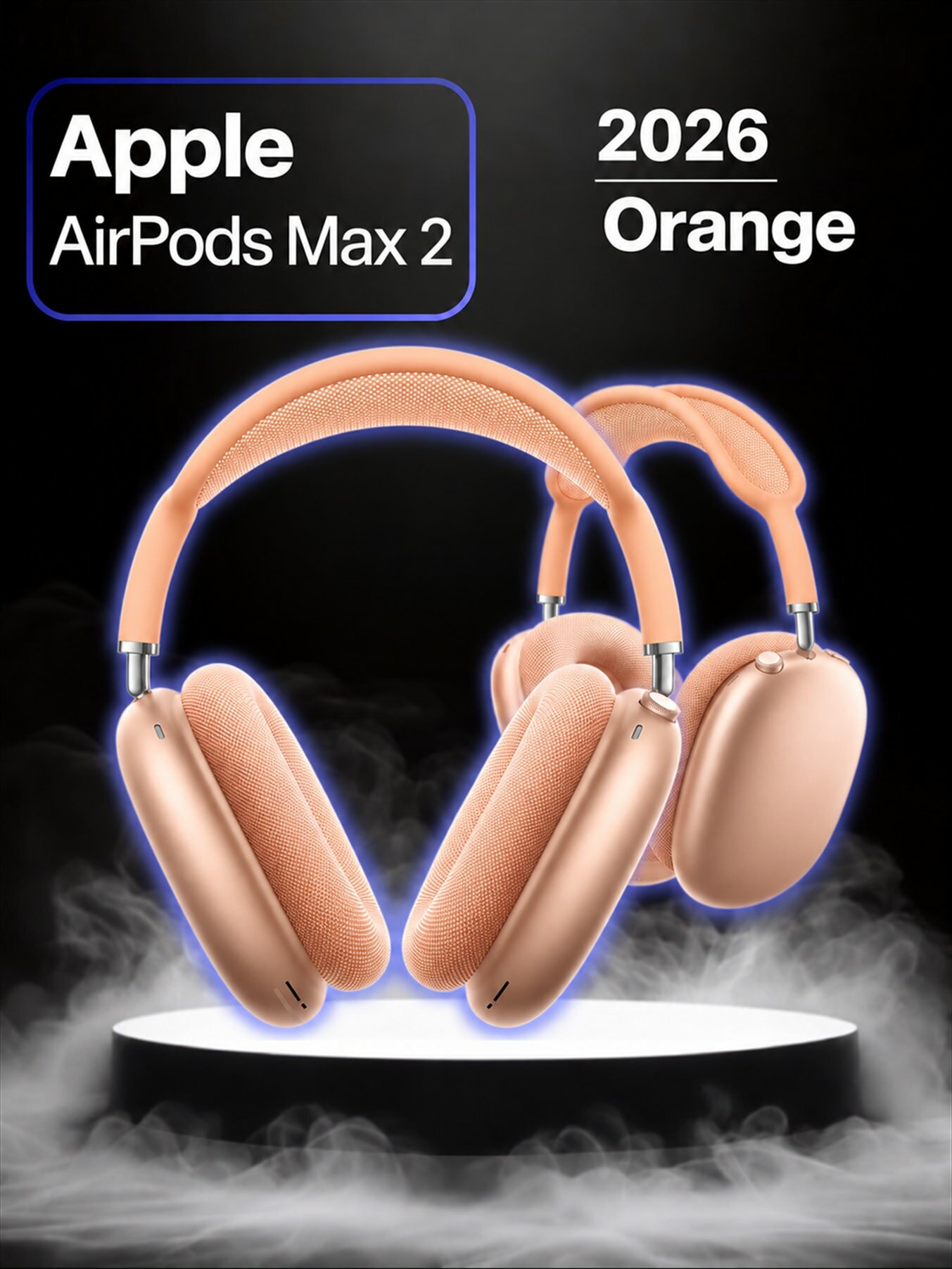 Наушники беспроводные Apple AirPods Max 2 (2026), Orange (оранжевый)