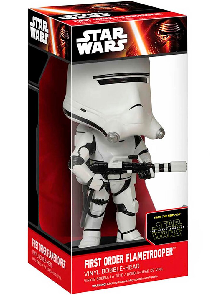 Коллекционная фигурка Штурмовик-сжигатель Звездные войны Star Wars First Order Flametrooper Bobblehead