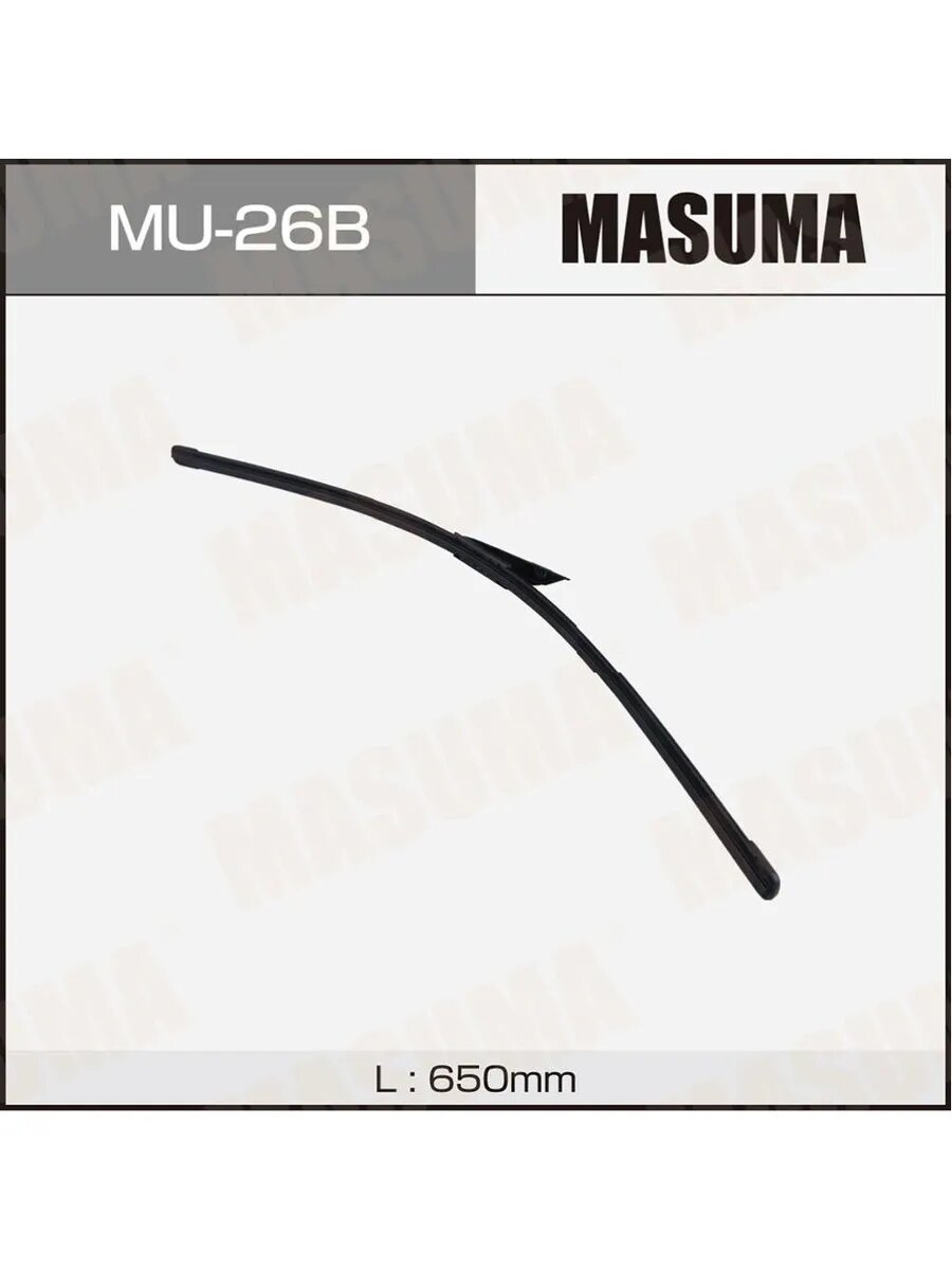 Щетка стеклоочистителя бескаркасная 26"/650 мм AeroClip для, арт. MU26B