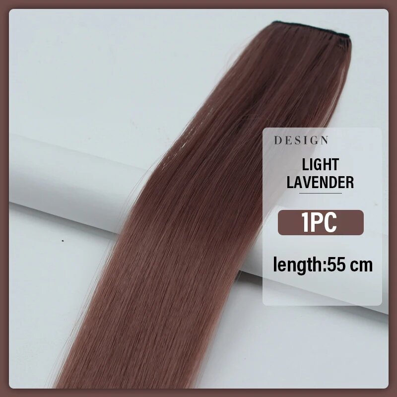 Синтетические пряди для волос Colored, 55 см Thin vine color