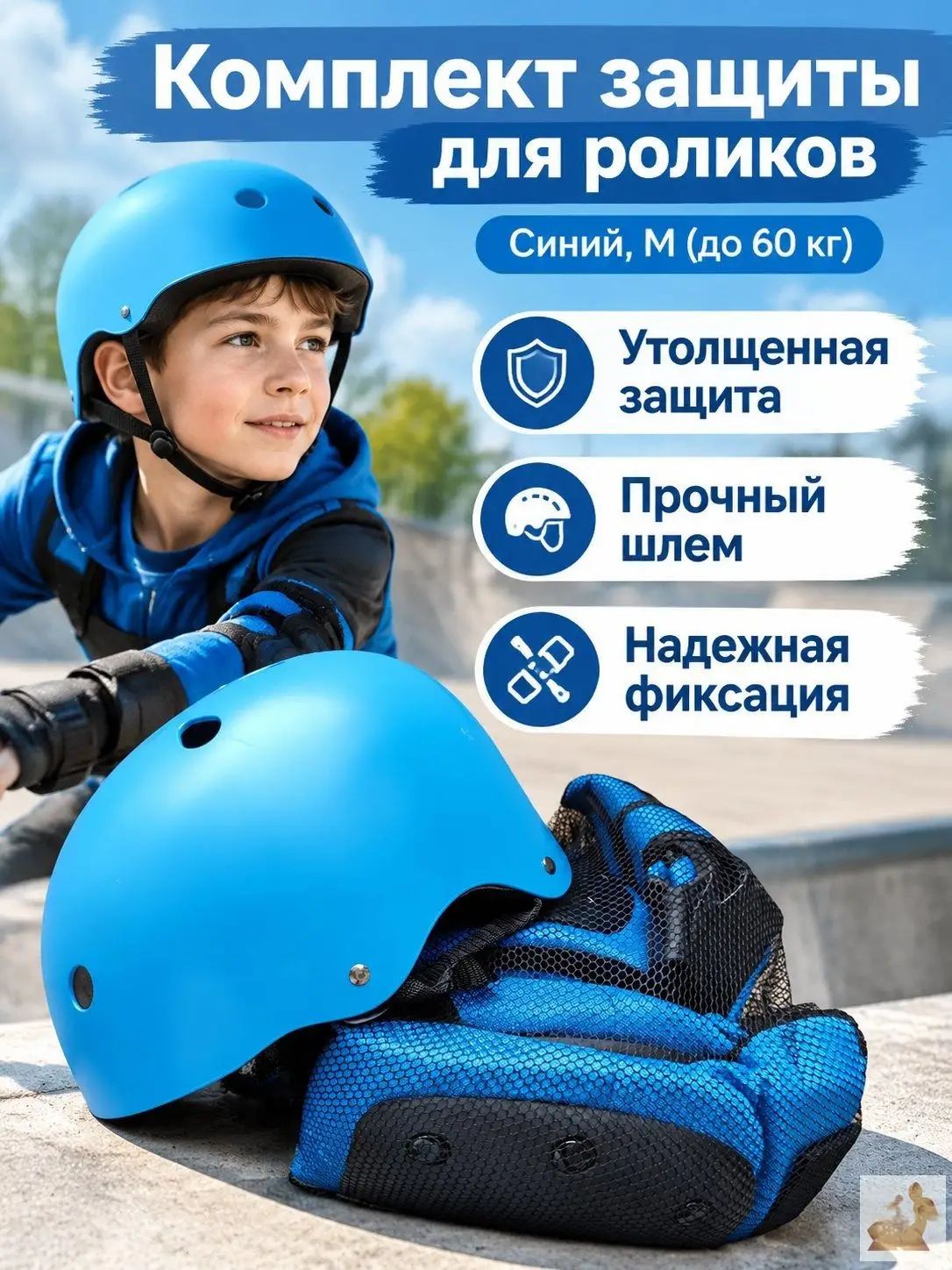 Защитные шорты для горных лыж и сноуборда, размер: M