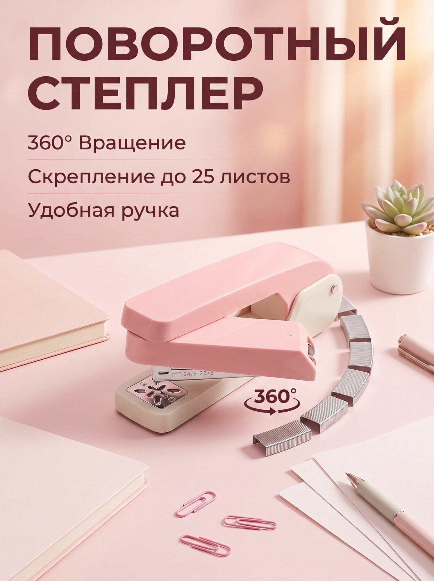 Степлер, до 1 листов