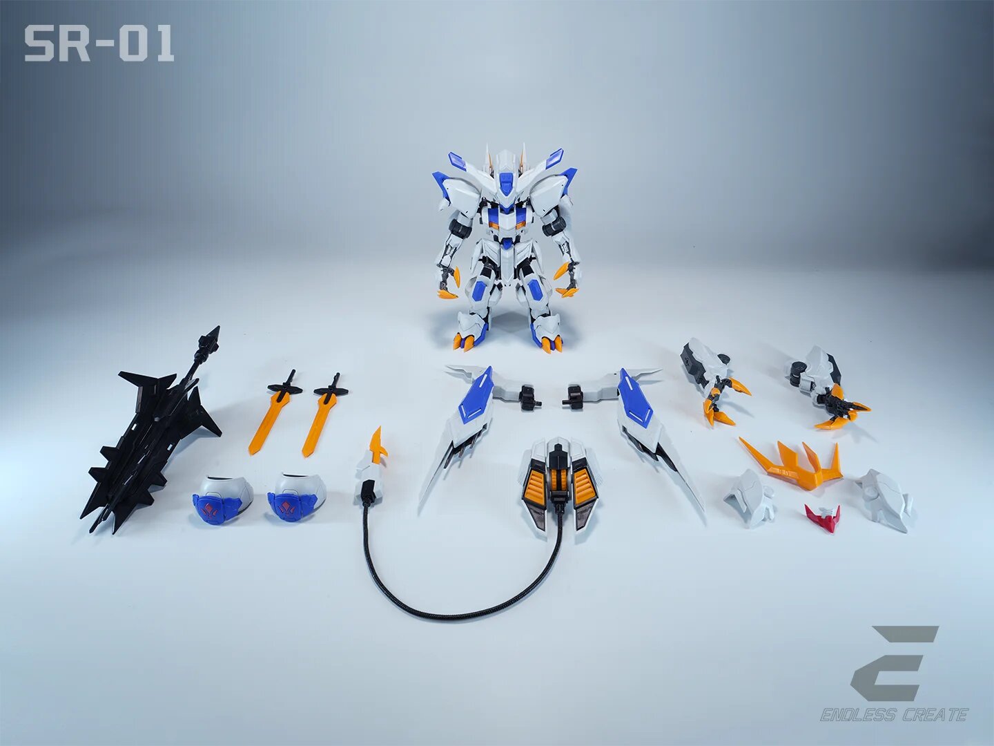 Фигурка ENDLESS CREATE MODEL SR-01 BYAKI MGSD Asura Path Series BYAKI, with box
