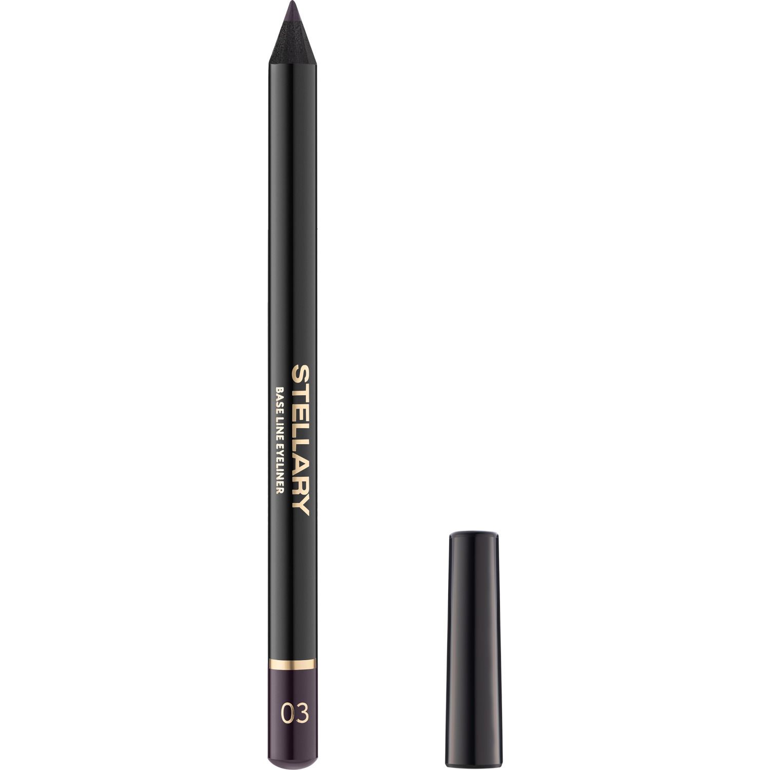 Stellary Карандаш для глаз Eyeliner Base Line тон 03 PLUM, 1,3г