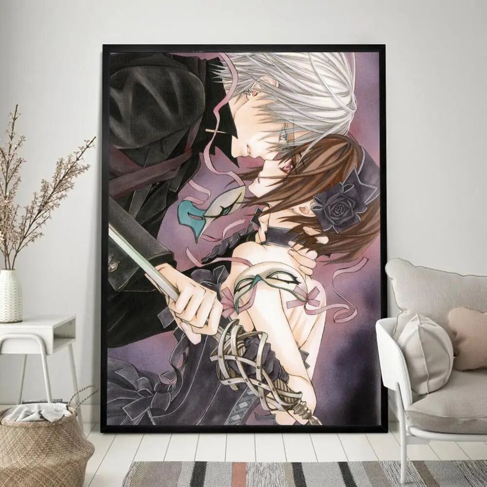 Винтажный постер «Вампир-рыцарь» 10x15cm No Frame, z5