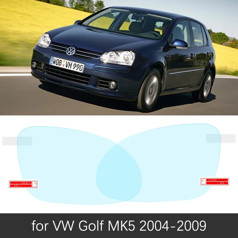 Противотуманная пленка на зеркало заднего вида для Volkswagen VW Golf 5 MK5 2004 ~ VW Golf MK5 04-09