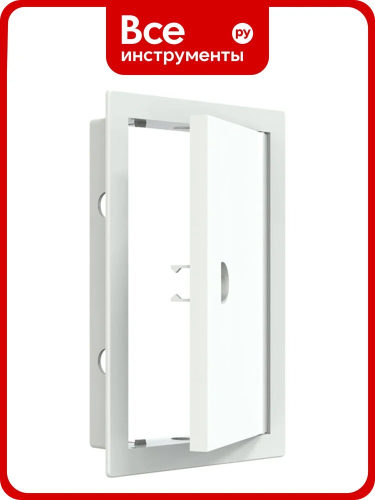 Люк-дверца ревизионная EVECS 122x172 с фланцем 98x148 с ручкой АБС 89-094 Л1015Р