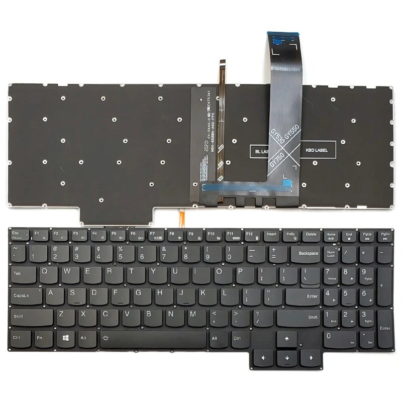 Новая клавиатура для ноутбука Lenovo Legion R7000P R7000 2020 Y7000P Y7000 2020 с подсветкой