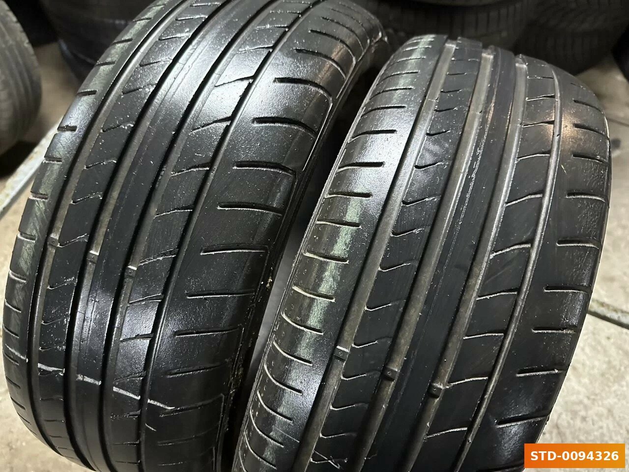 Комплект (2 шт) летних БУ шин Dunlop SP Sport Maxx RT 205/55 R16 25% износ 8023201430
