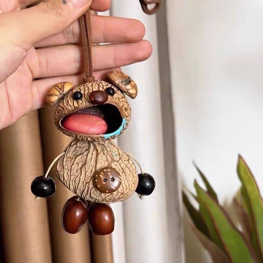 Набор для рукоделия кукла из желудя, Drooling Frog подвеска из орешка своими руками украшение для дома подарок