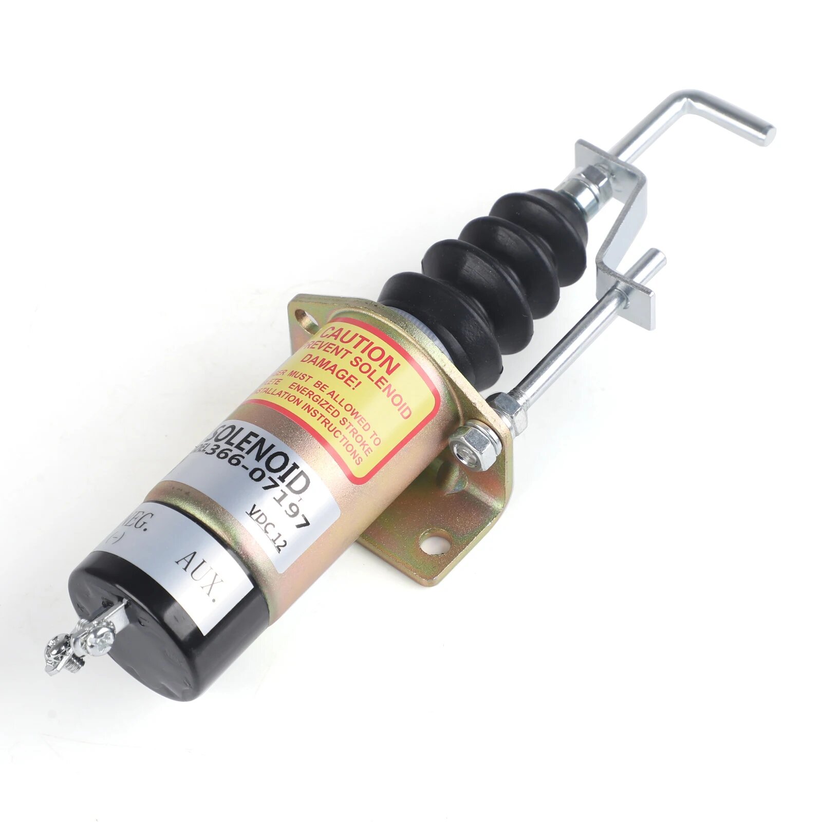 Соленоид отключения топлива для двигателя Lister Petter LPW LPWS 36607197 SA-3405-T 1502-12C7U2B2S1 Деталь дизельного двигателя 12 В