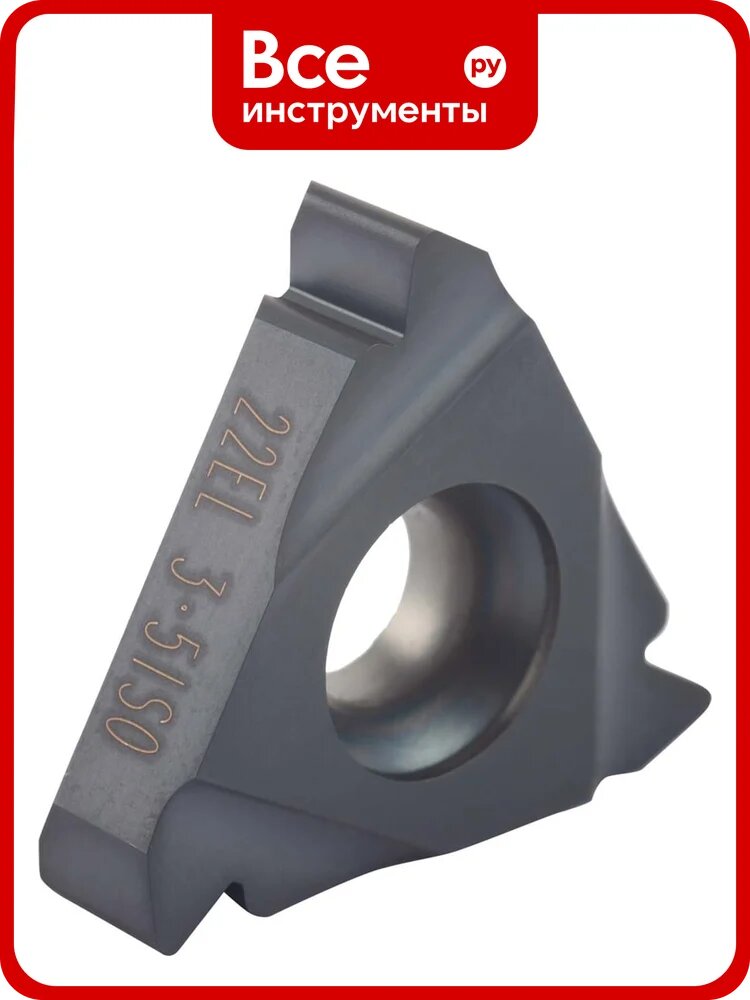 Пластина твердосплавная резьбовая 22EL3.50ISO CP20 Debever Machining Solutions 22EL350CP20