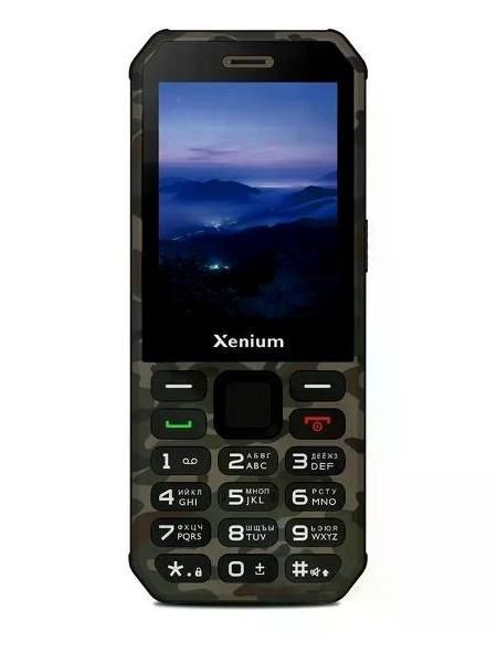 Мобильный телефон XENIUM X300 зеленый