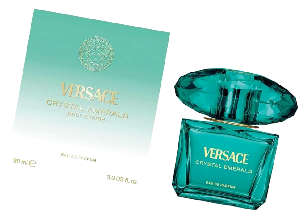Versace Crystal Emerald парфюмерная вода 90 мл - Версаче Кристалл Эмеральд для женщин Изумрудный