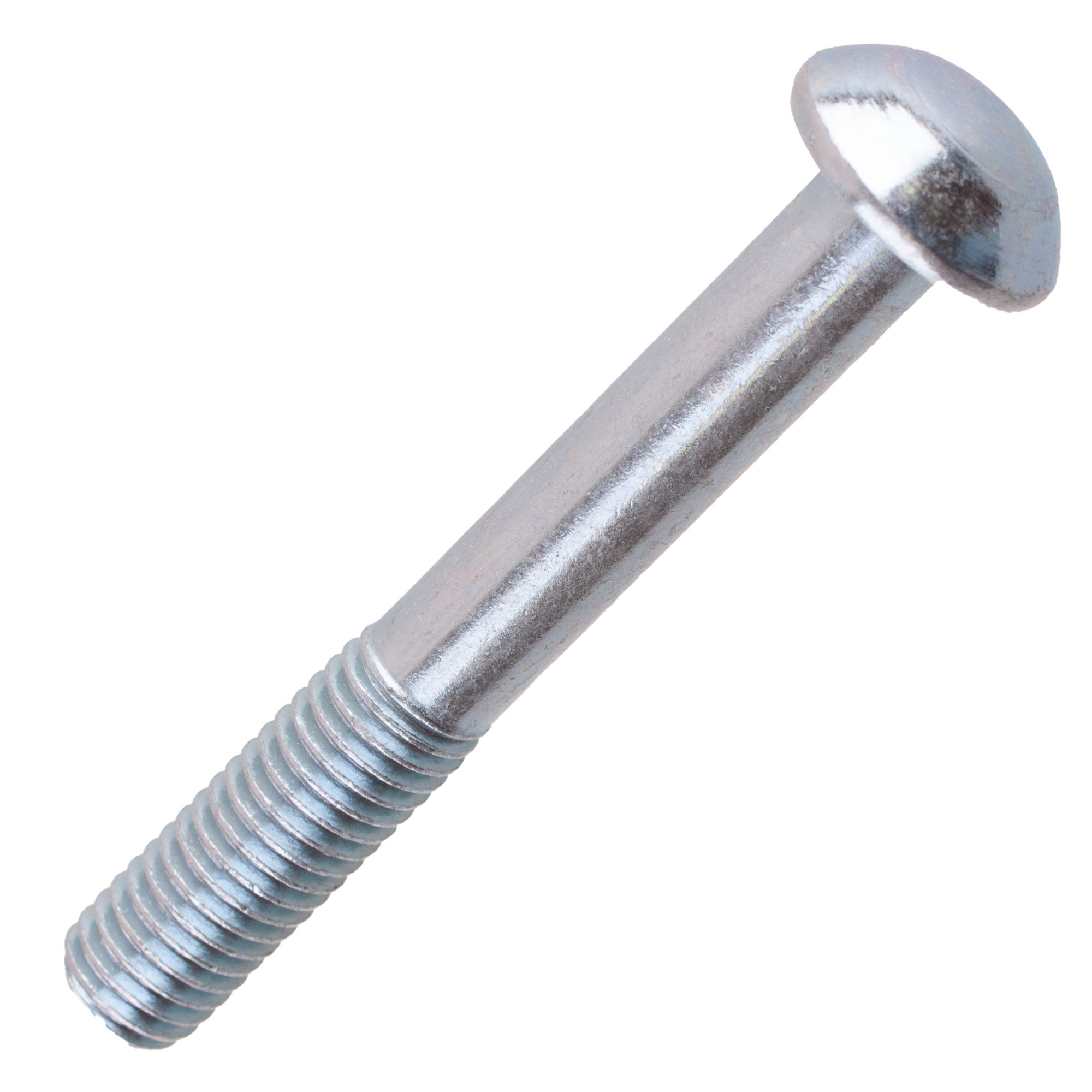 Болт мебельный с усом DIN 607 10x70 белый цинк (10 шт) Element