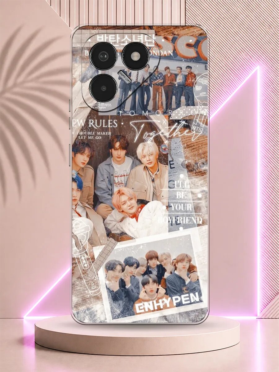 Чехол на Tecno Pova 7 Neo BTS TXT Enhypen