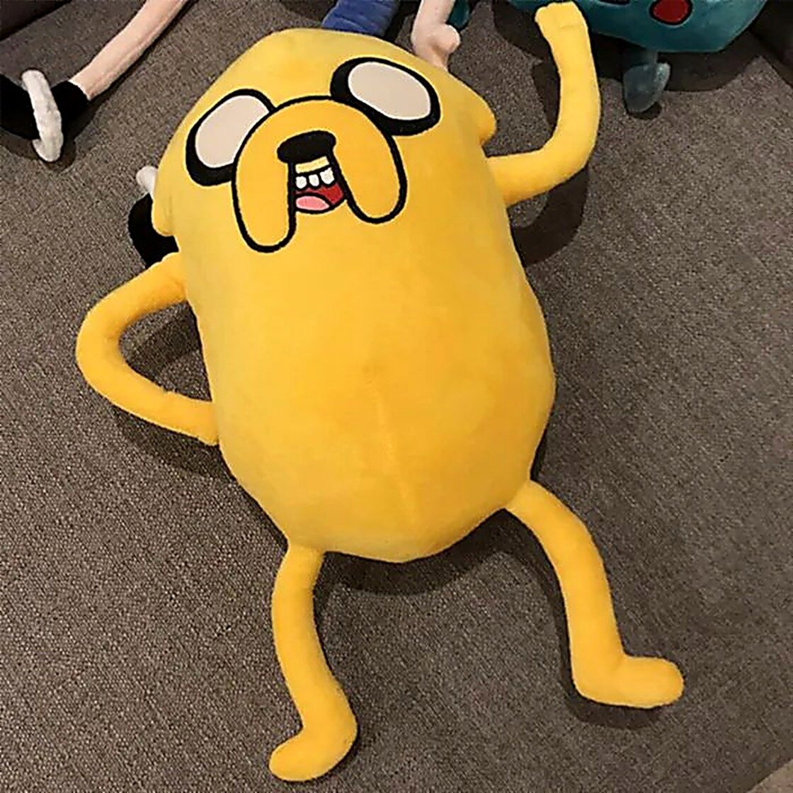 Мягкая игрушка Время приключений / Adventure Time - Джейк / Jake 37cm