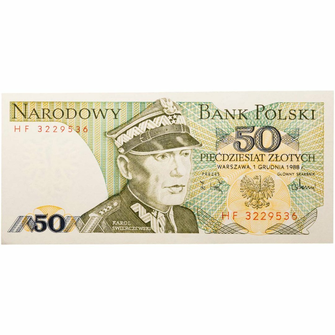 Польша 50 злотых 1986 пресс
