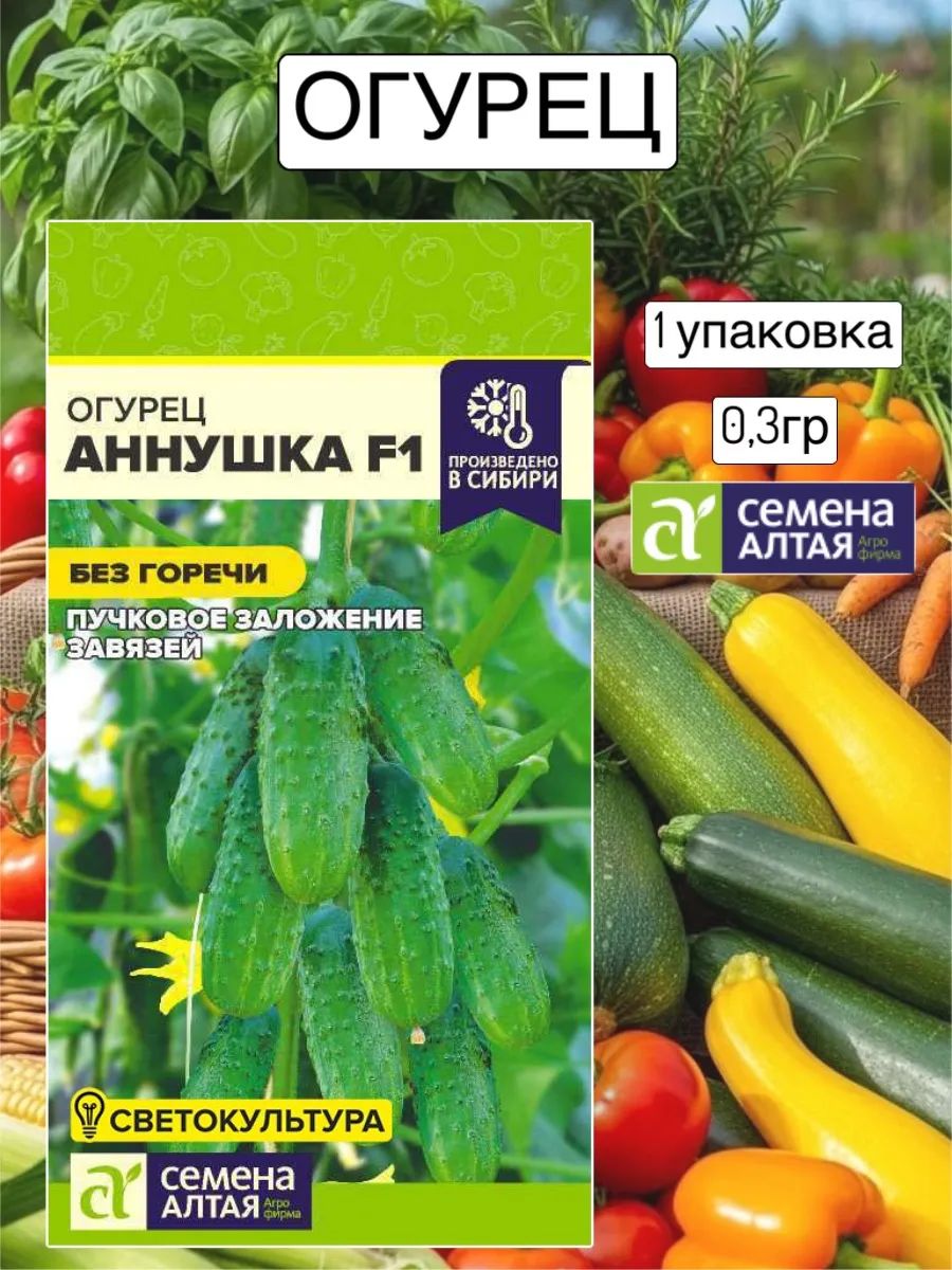 Семена огурцов алтай