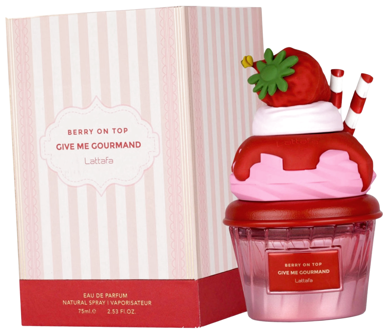 Парфюмерная вода Lattafa Perfumes Berry On Top женская 75 мл - Латтафа Перфюмс Берри Он Топ