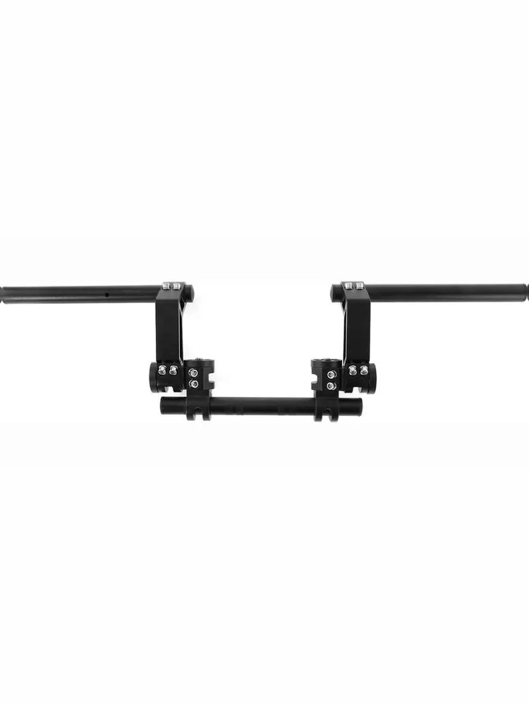 Руль для мотоцикла 22 mm регулируемый черное