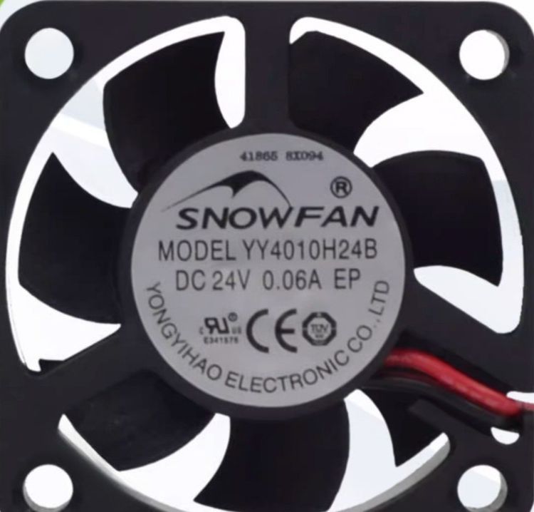 SNOWFAN YY4010H24B DC24V 0.06A 4CM 2-проводной вентилятор охлаждения -