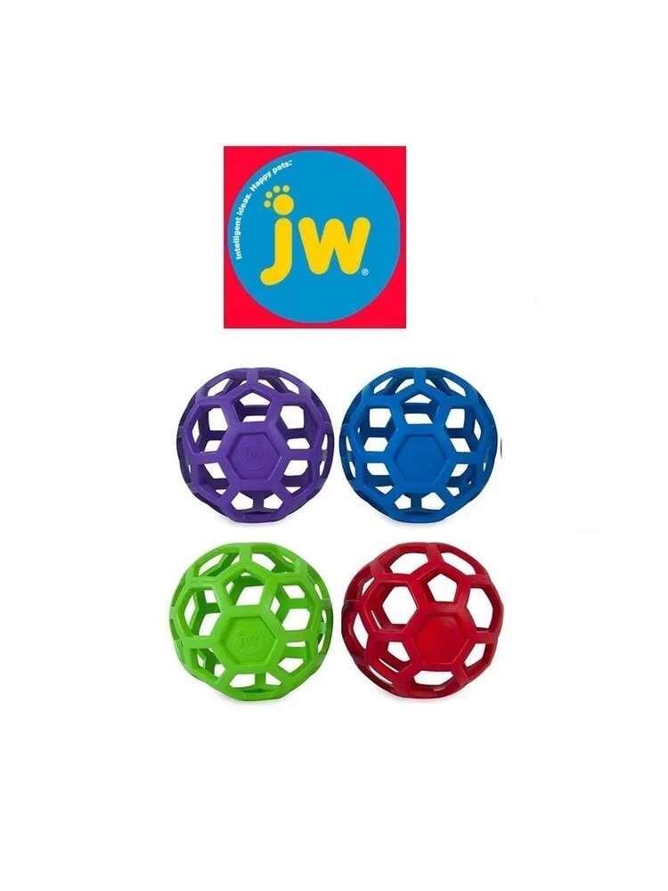 Игрушка для собак JW Puppy Hol-ee Roller Small, 7,6 см, Синий