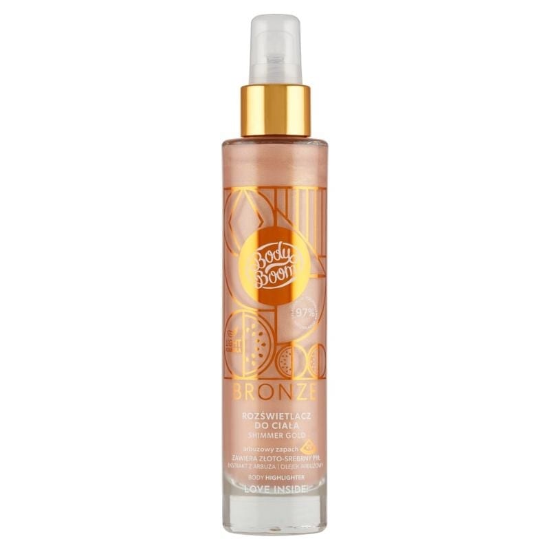 Хайлайтер для тела Body Boom Shimmer Gold, 100 мл
