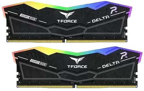Модуль памяти DDR5 32GB (2x16Gb) 6400MHz TeamGroup FF3D532G6400HC40BDC01 T-Force Delta RGB