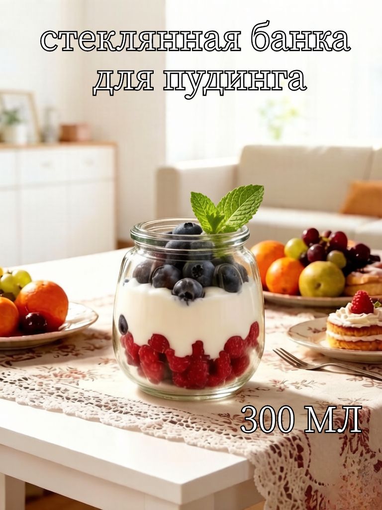 Банка для консервирования 300 мл 1 шт стекло